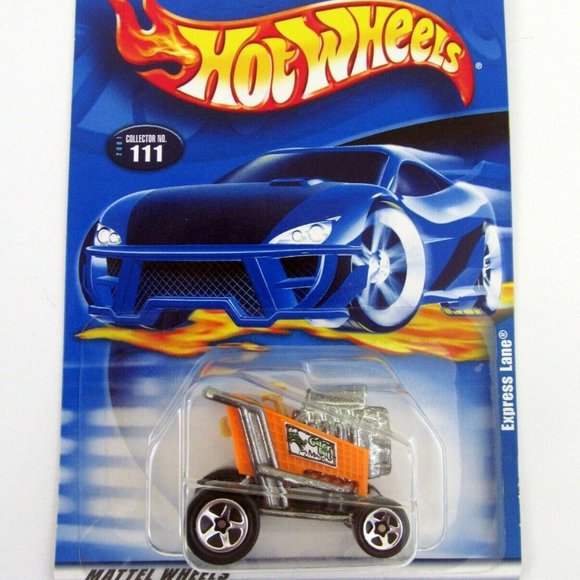 Mattel | Toys | Hot Wheels Express Lane 11 Orange Diecast Car 201 ...